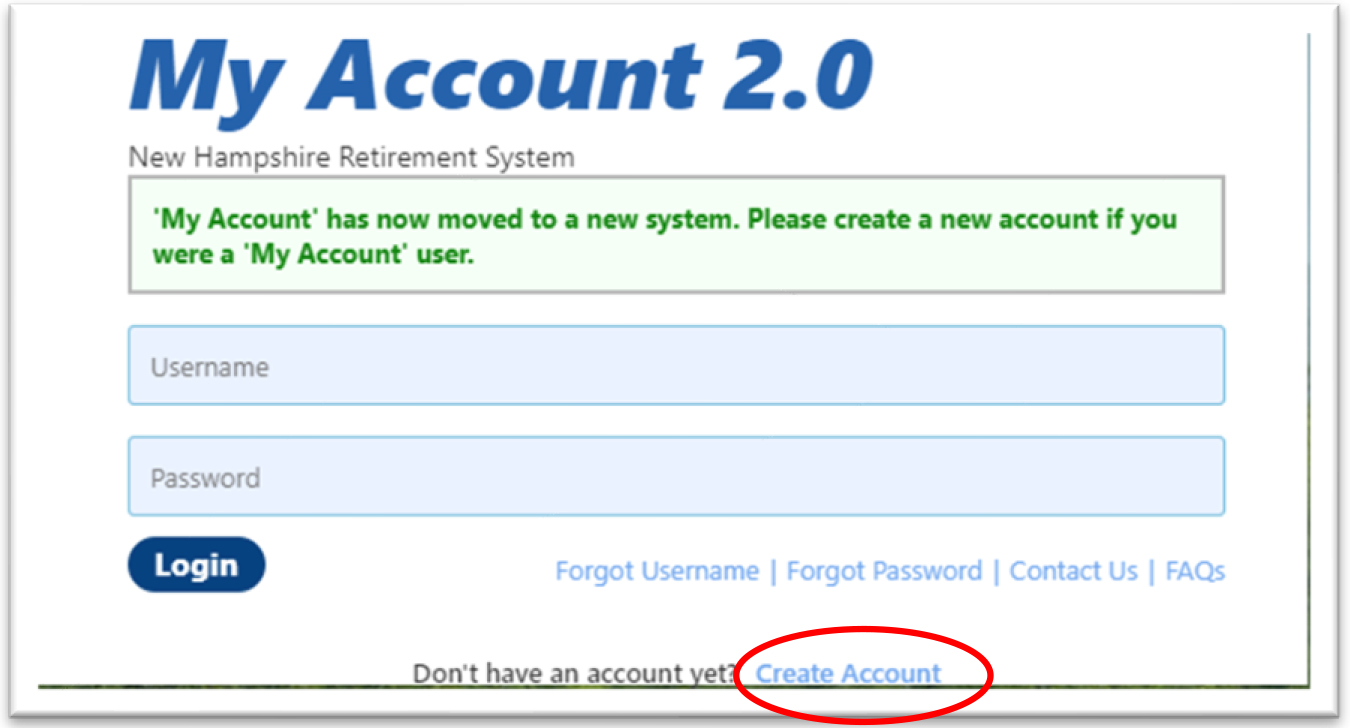 My Account additional information